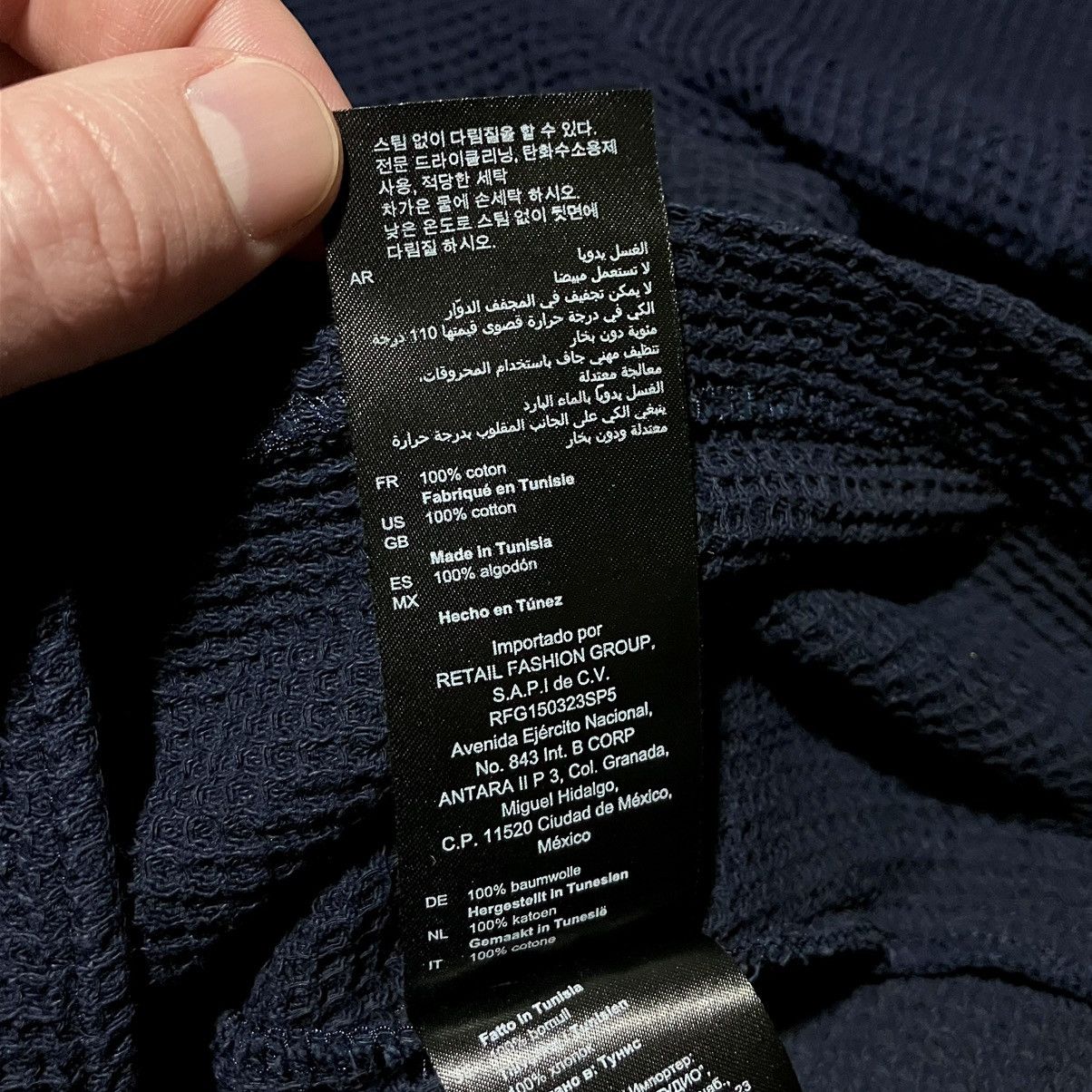 Luxury × Sandro × Streetwear SANDRO Honeycomb Heavy Knit Shirt | Grailed