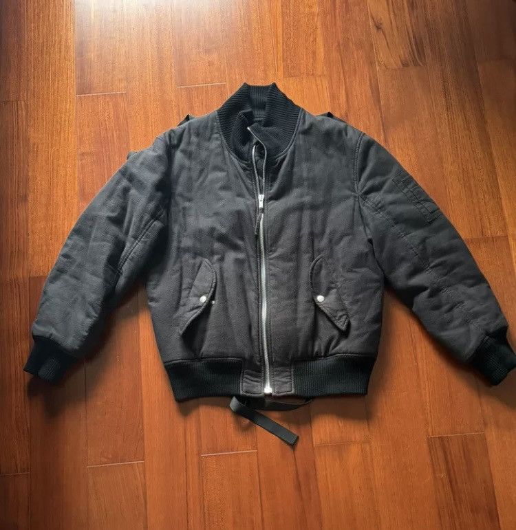Helmut Lang （RARE）Helmut Lang Bondage Bomber Military Jacket with ...