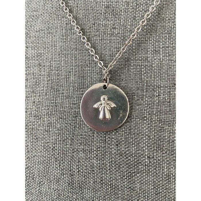 Generic Cute believe angel pendant necklace | Grailed