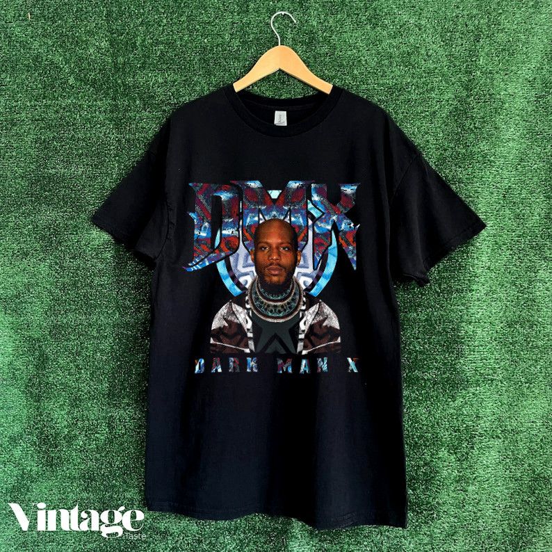 Gildan × Rap Tees × Vintage DMX Dark Man X Rapper Y2K Vintage T-Shirts | Grailed