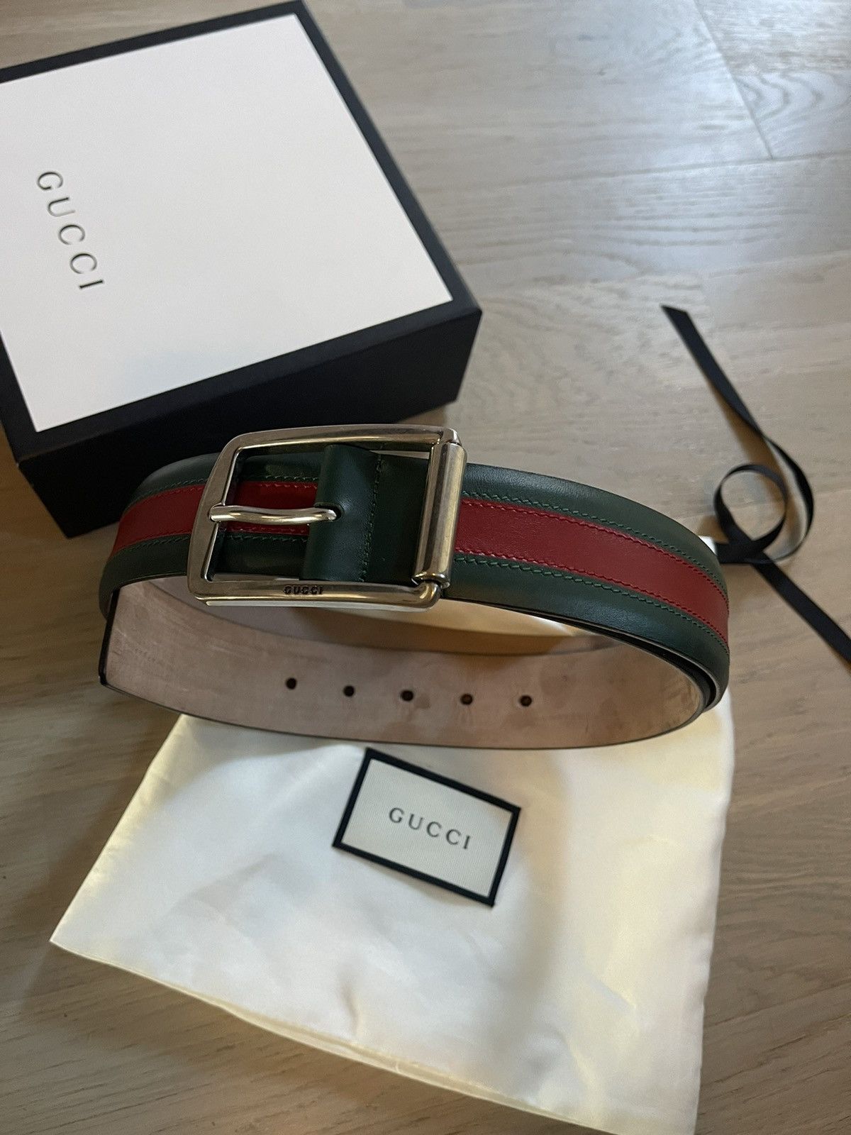 Gucci GUCCI men belt cintura sizes in photos by tape measure | Grailed