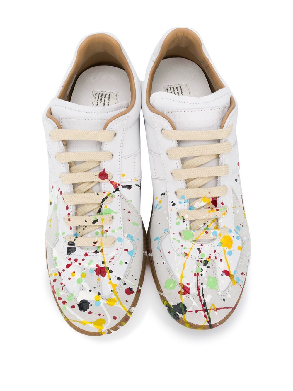 Maison Margiela Maison Margiela Replica White Paint Splatter | Grailed