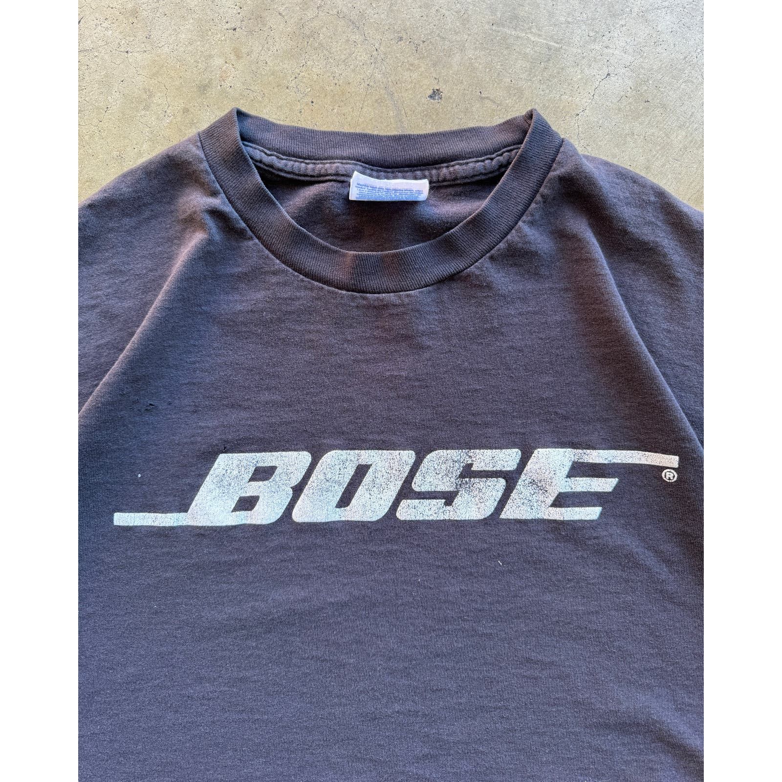 Very Rare × Vintage Vtg 1990s Bose Promo Black T Shirt | Grailed