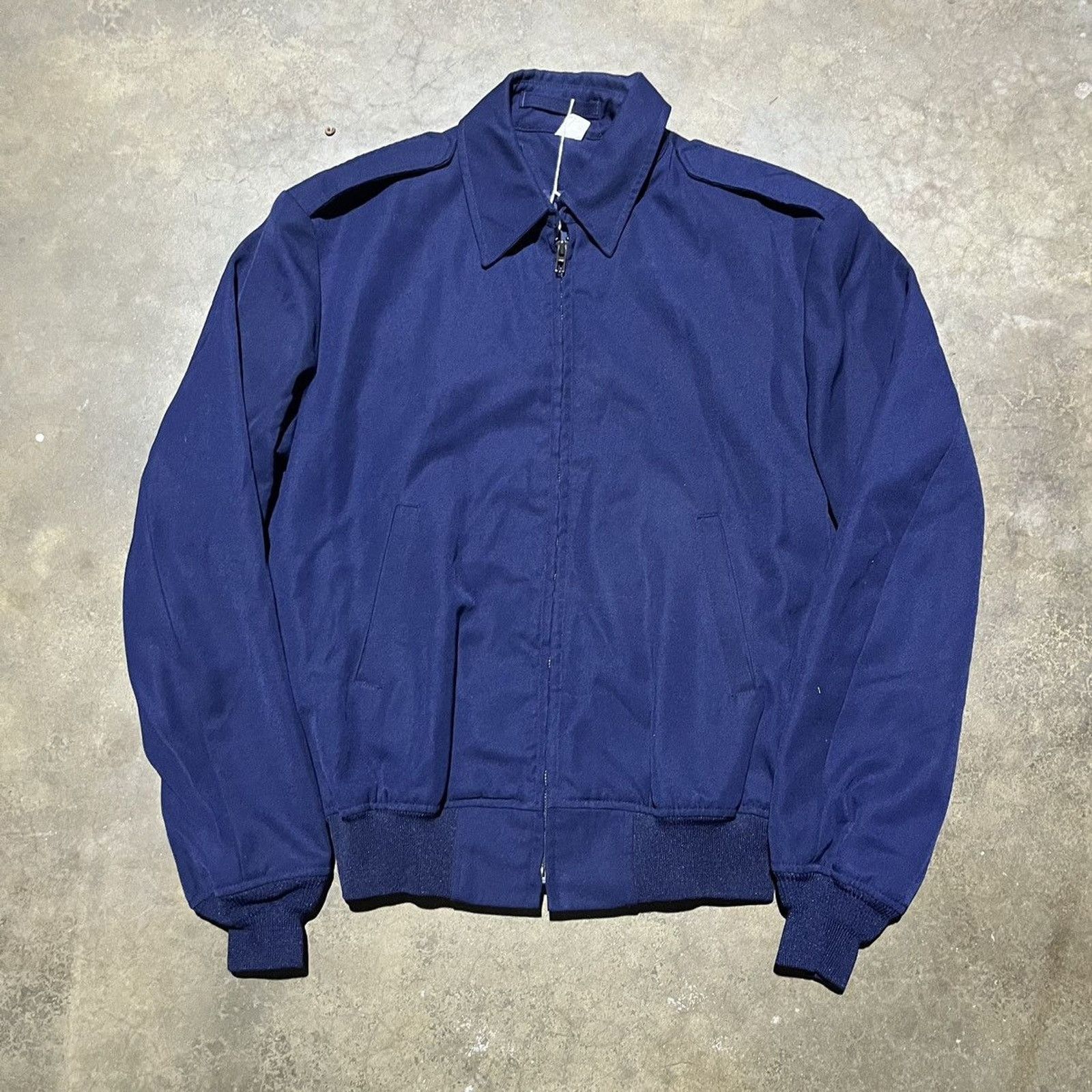 Military × Streetwear × Vintage Vintage 80s Military Navy Boxy Wool ...