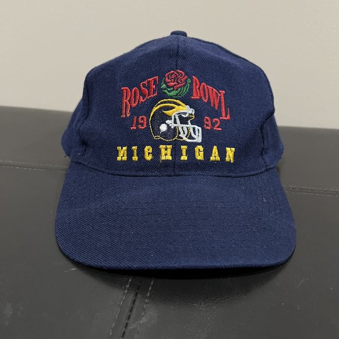 Vintage Vintage 1992 University of Michigan Wolverine Rose Bowl Hat ...