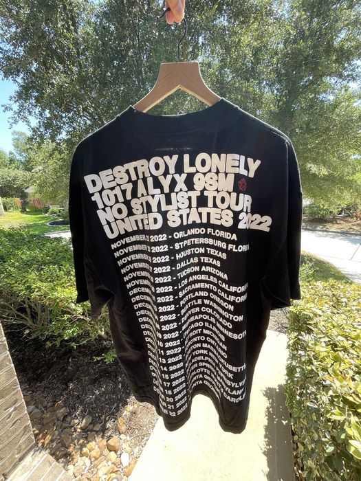 1017 ALYX 9SM Destroy Lonely x Alyx Tour Merch | Grailed