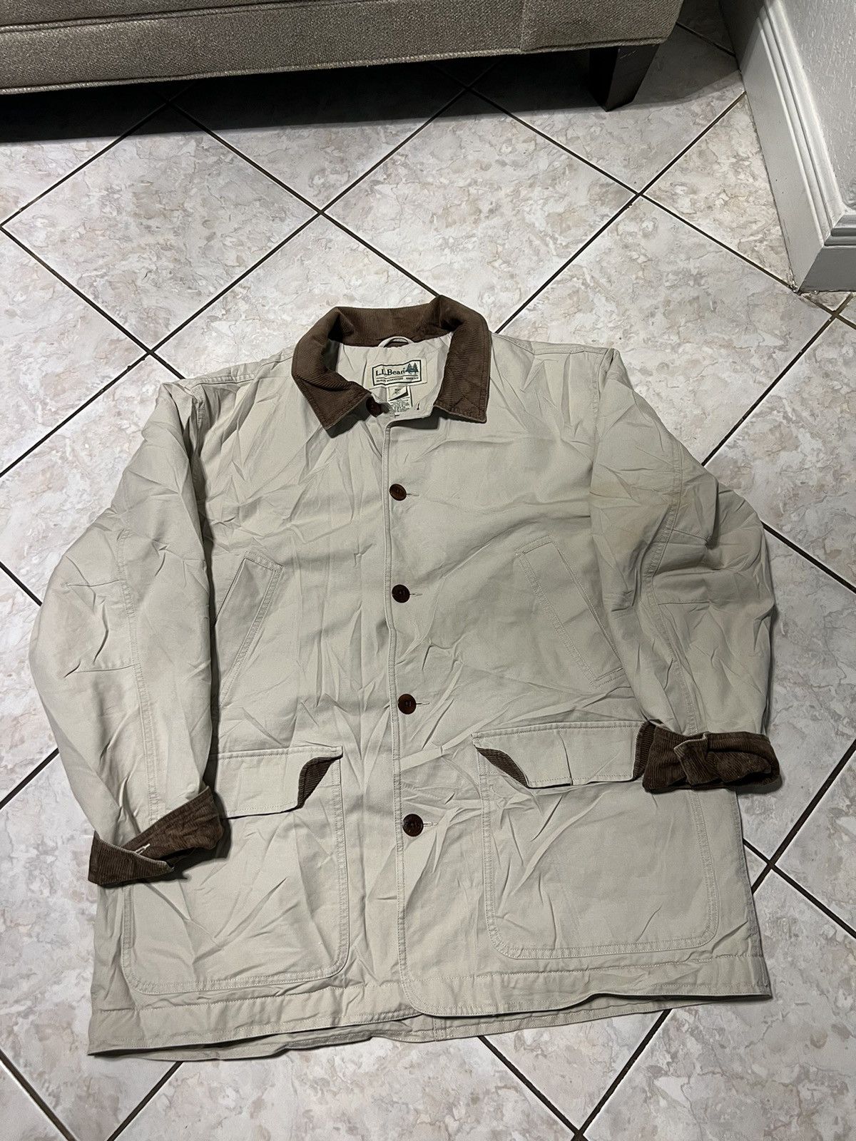 L.L. Bean × Rare × Vintage Vtg LL Bean Canvas Barn Chore Jacket Coat Men's XXL | Grailed