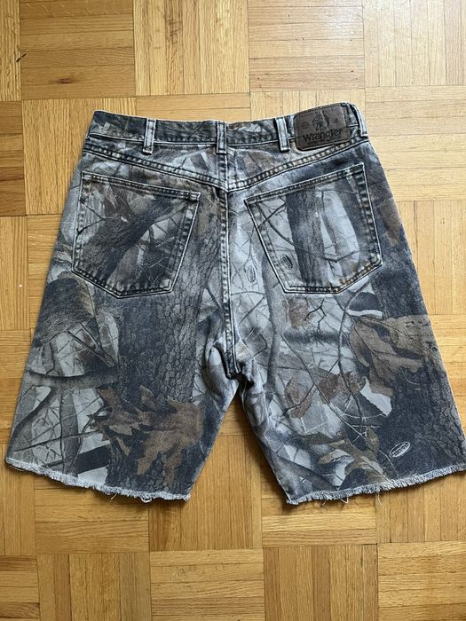 Vintage *VINTAGE WRANGLER REAL TREE JORTS* | Grailed