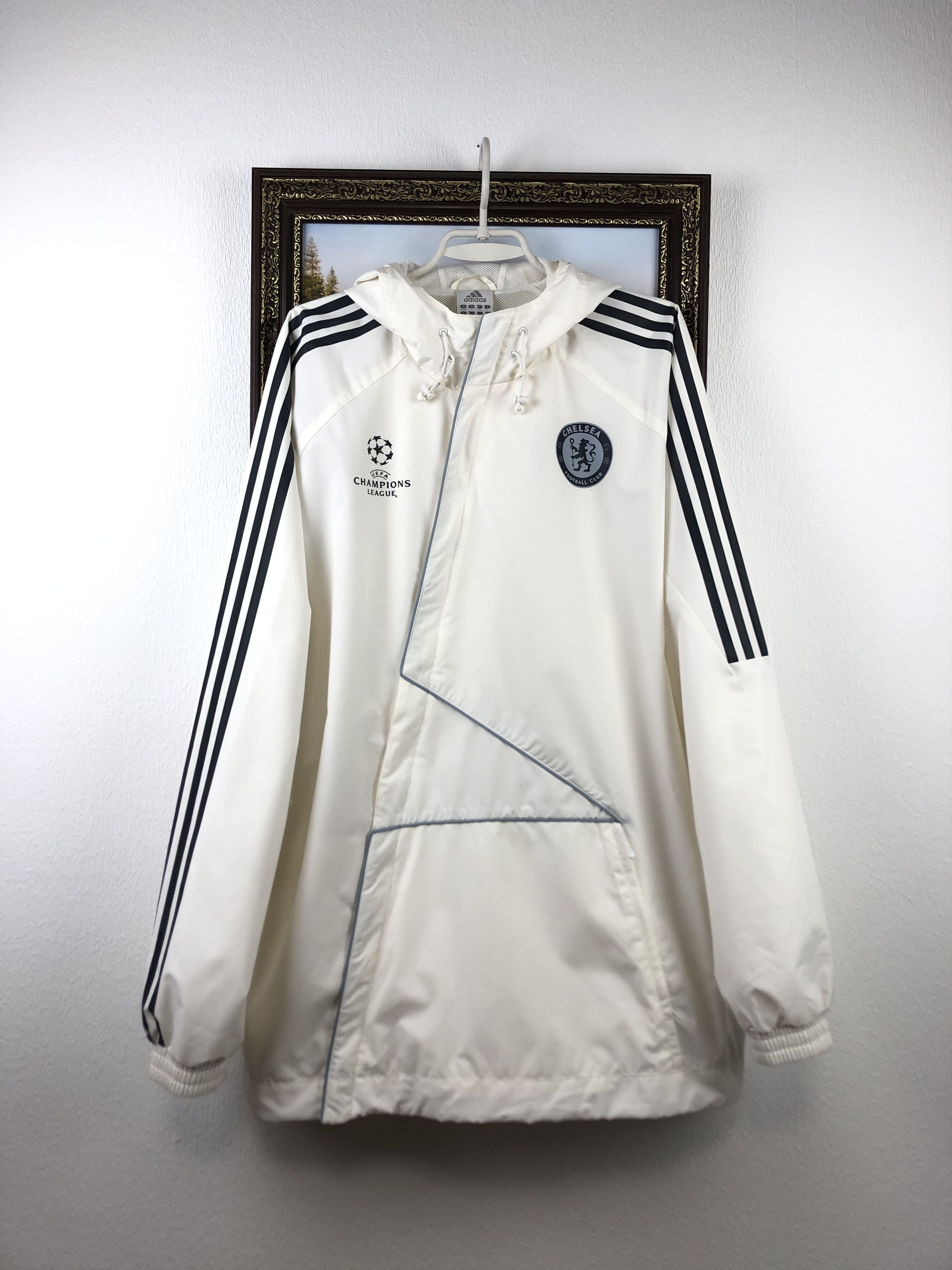 Adidas Vintage Chelsea Football Jacket Track Windbreaker Rare | Grailed