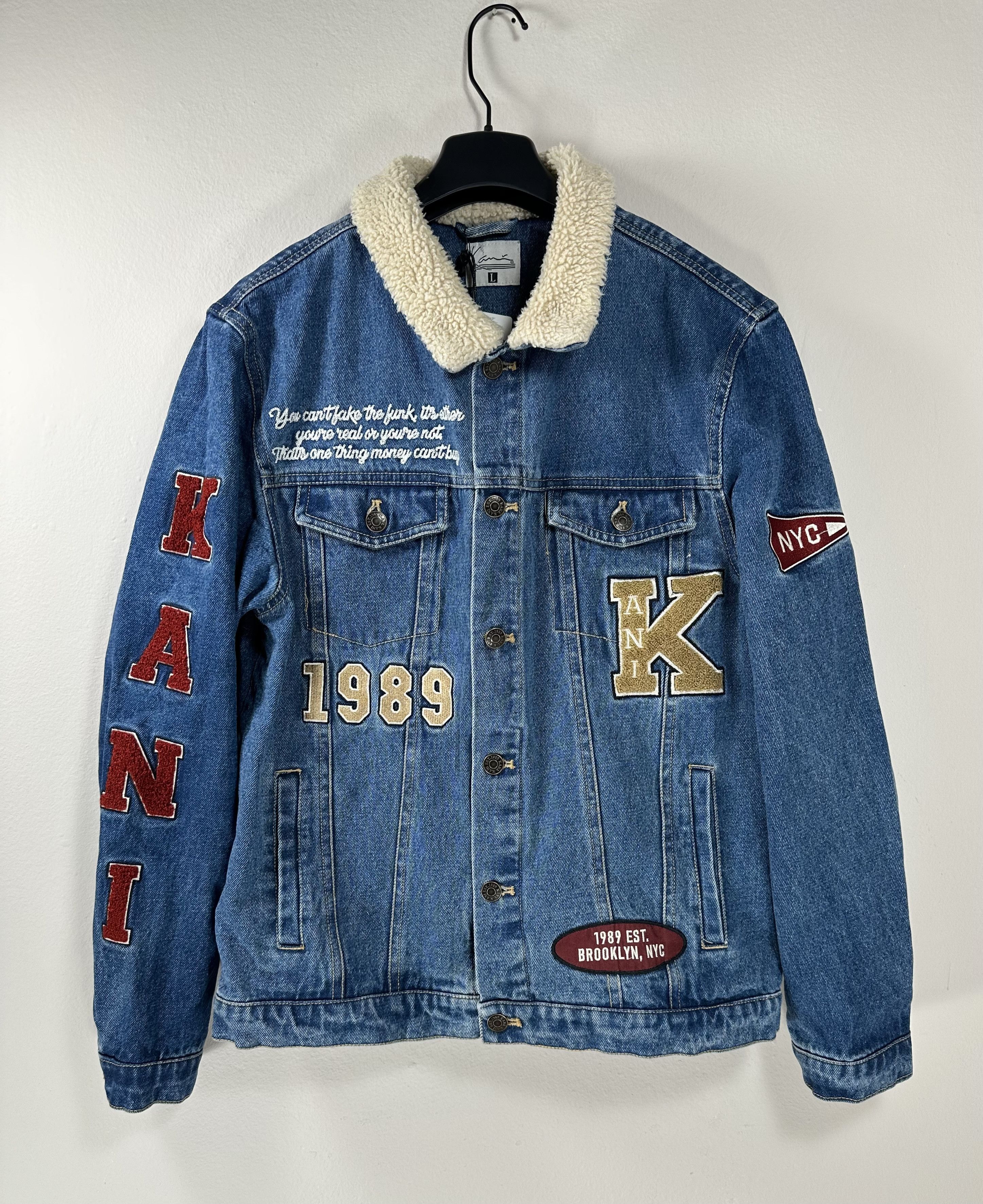 Karl Kani Denim patched jacket | Grailed