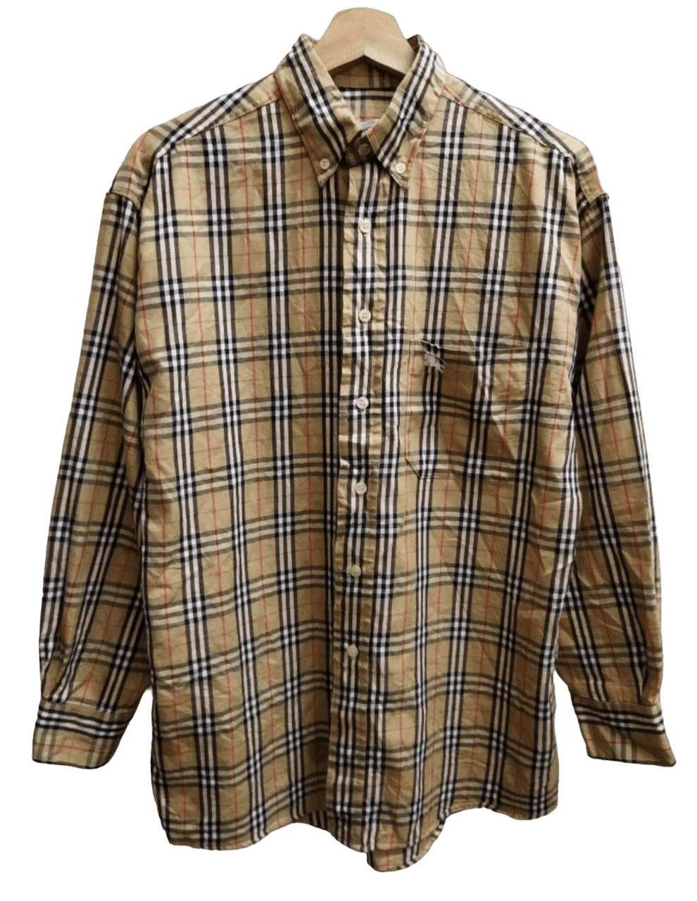 Burberry Iconic Vintage Burberry Nova Check Button Down | Grailed