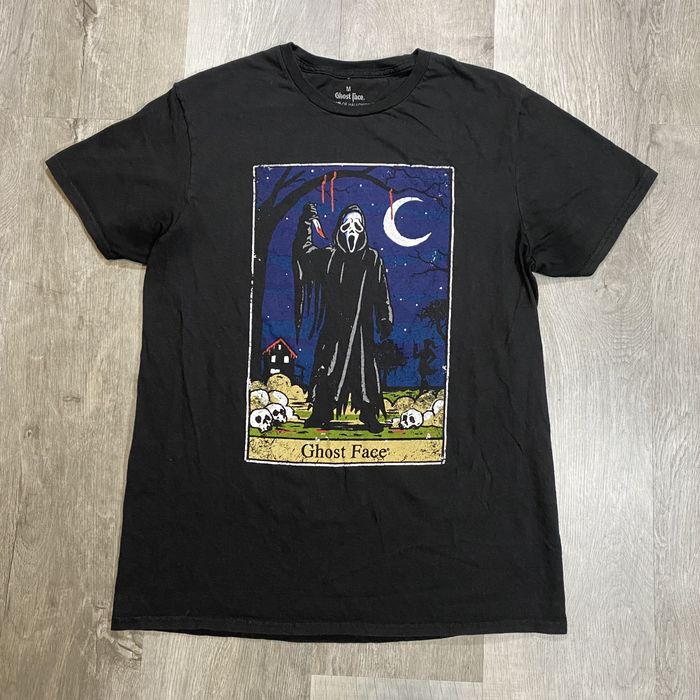 Vintage Y2K Ghost Face Horror Movie Promo Tee | Grailed