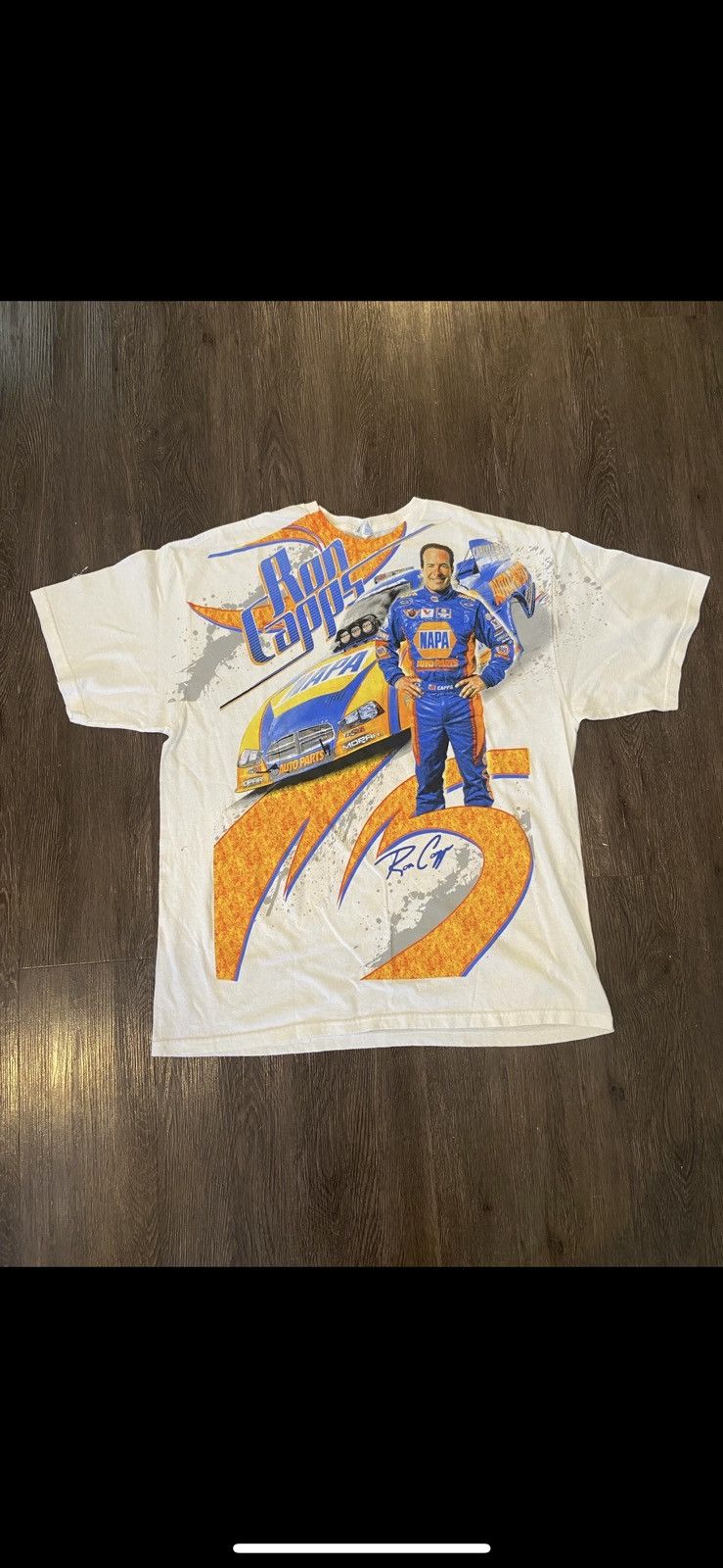 Vintage Vintage nascar all over print race tee y2k | Grailed