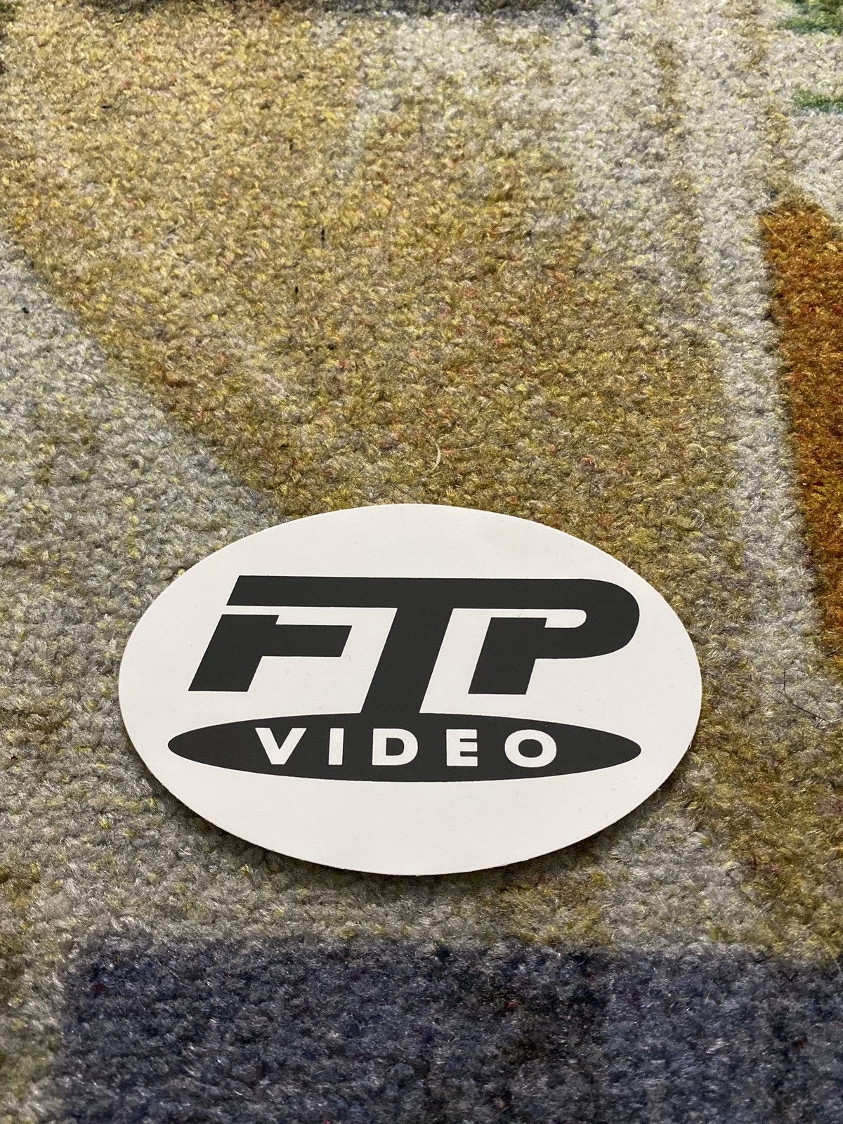 Fuck The Population FTP VIDEO LOGO STICKER | Grailed
