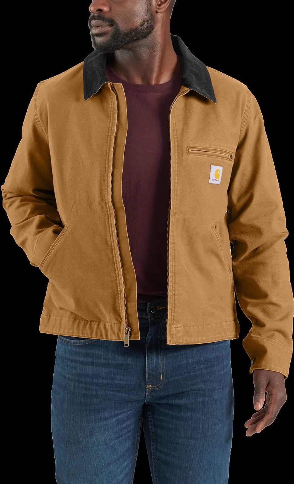 Carhartt Carhartt Men's Rugged Flex Relaxed Fit Duck Detroit Jacket | Grailed