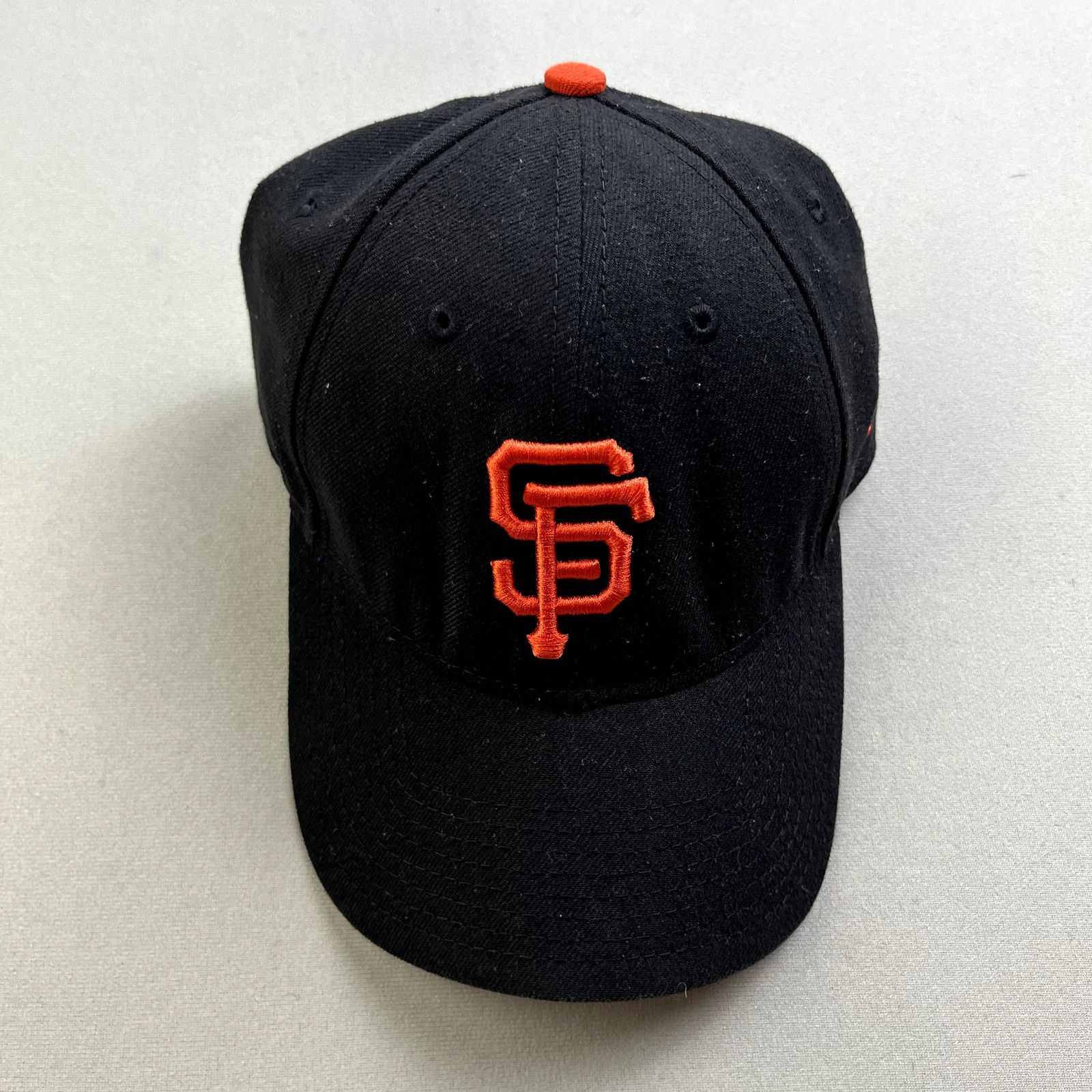 New Era San Francisco Giants Hat Cap Black New Era Baseball MLB Logo ...