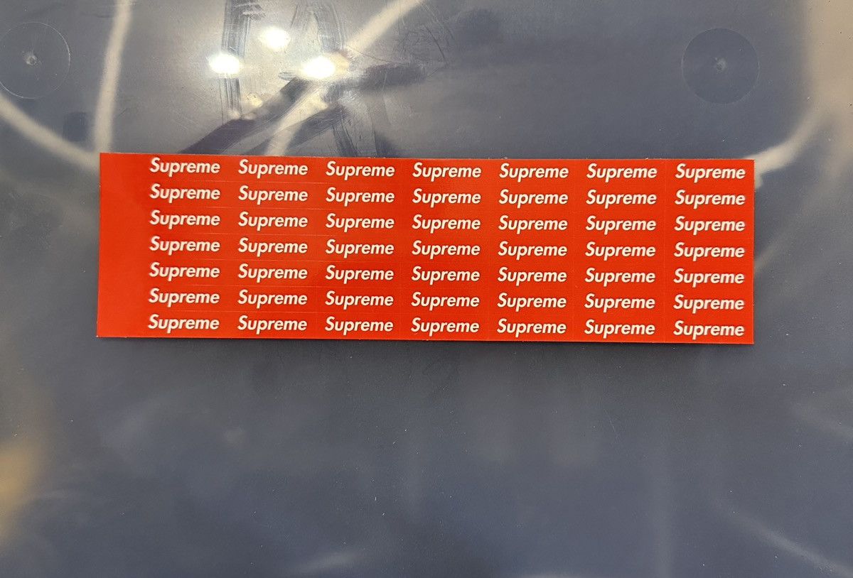 Other × Supreme SS24 NEW Supreme Box Logo Mini BOGO Sticker 2024 | Grailed