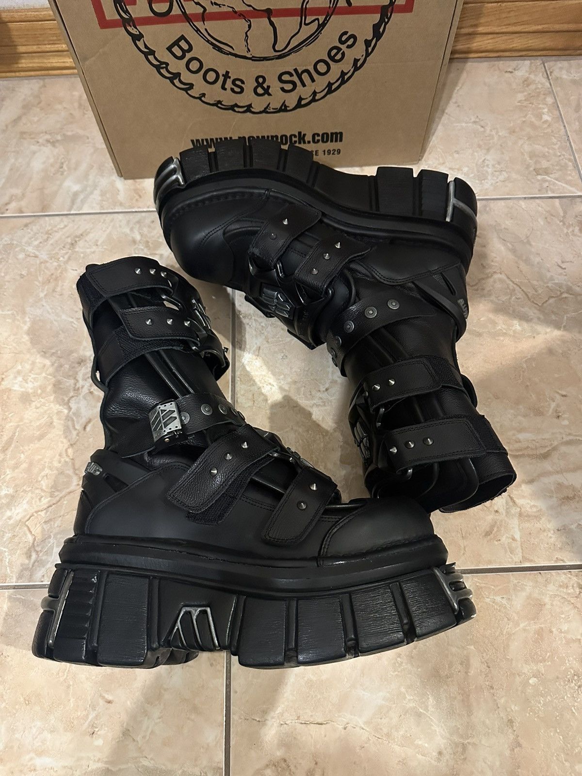New Rock × Vetements Vetements New Rock Gamer Boots | Grailed