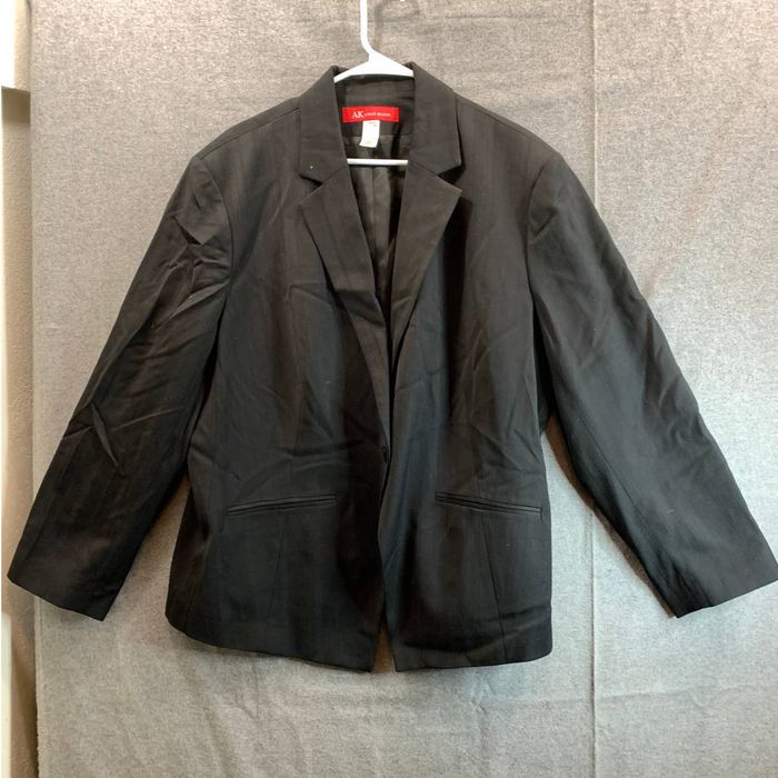 Anne Klein Anne Klein Suits Womens Size 20W Black Formal Top Blazer ...