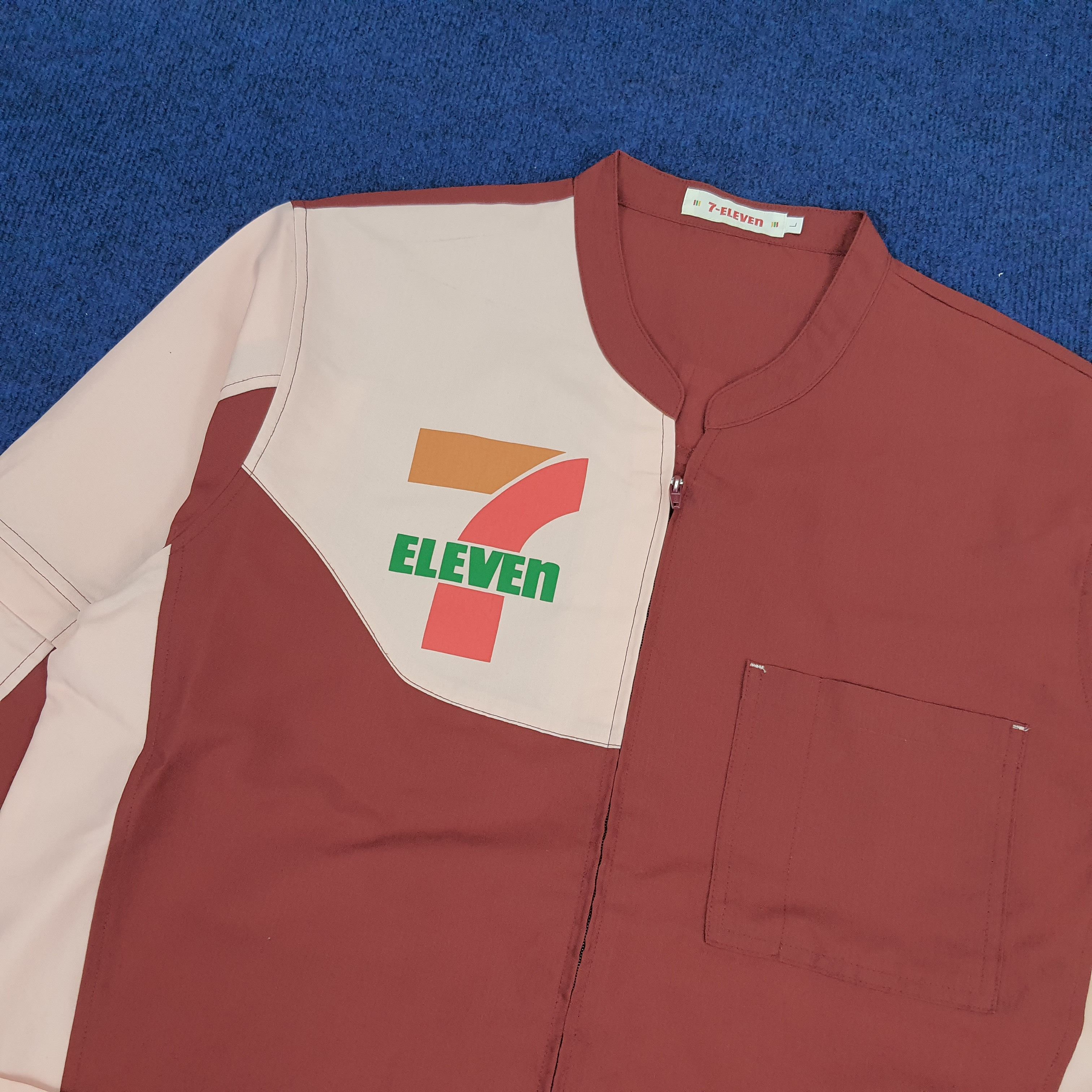 Japanese Brand × Vintage Vintage 7 Eleven Japanese Staff Uniform Jacket ...