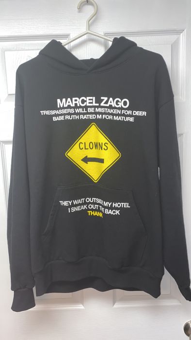 Marcel Zago Clowns hoodie | Grailed