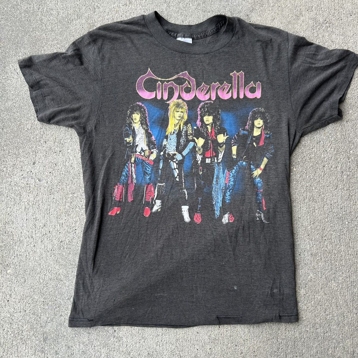 Band Tees × Vintage 1986 Cinderella Tour t shirt | Grailed
