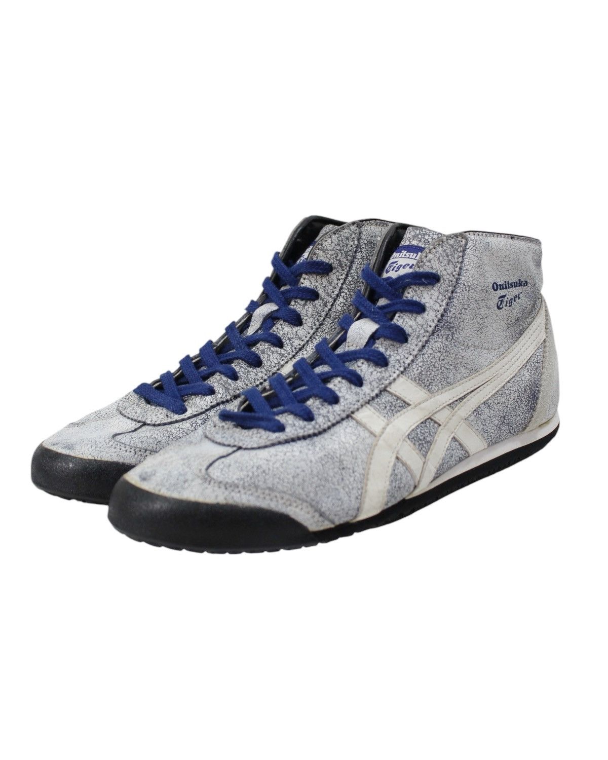 Onitsuka Tiger ONITSUKA TIGER MID RUNNER WHITE BLUE | Grailed