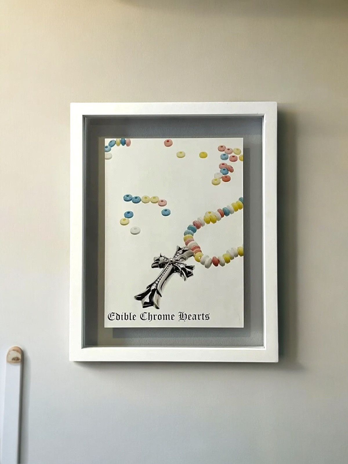 Chrome Hearts Chrome Hearts edible Cross Poster | Grailed