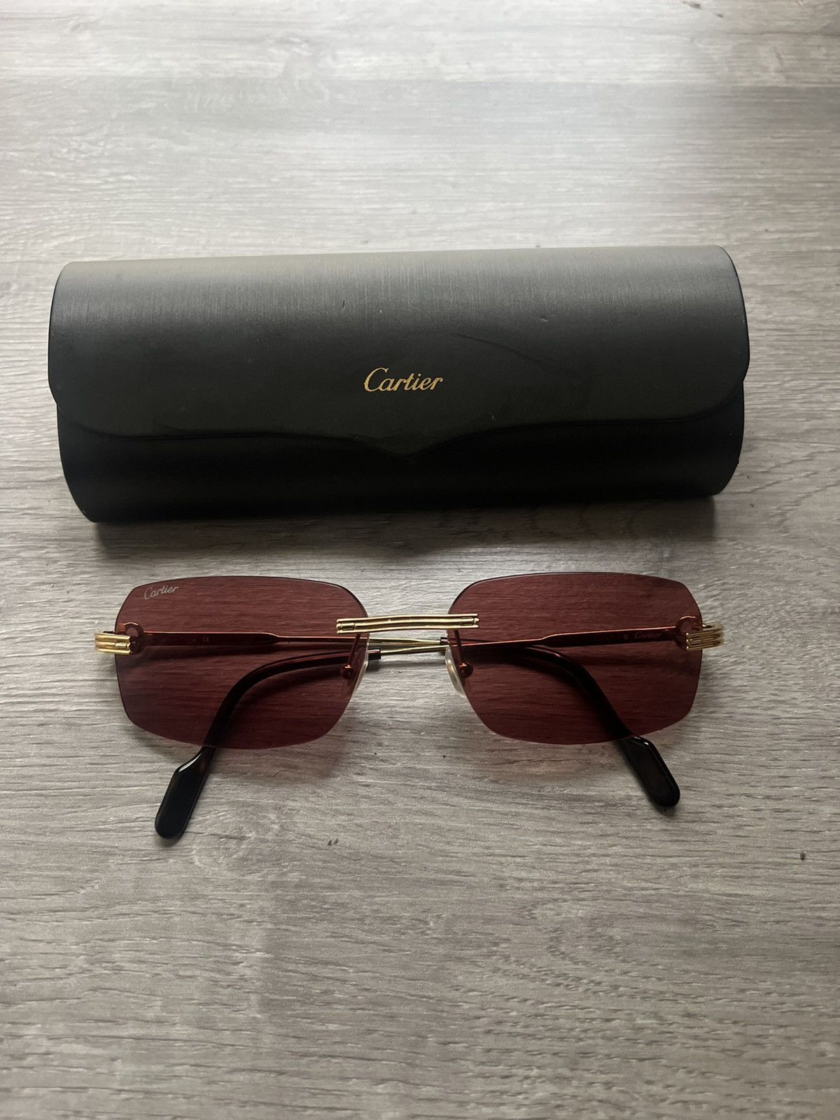 Cartier Cartier Squared Frames | Grailed