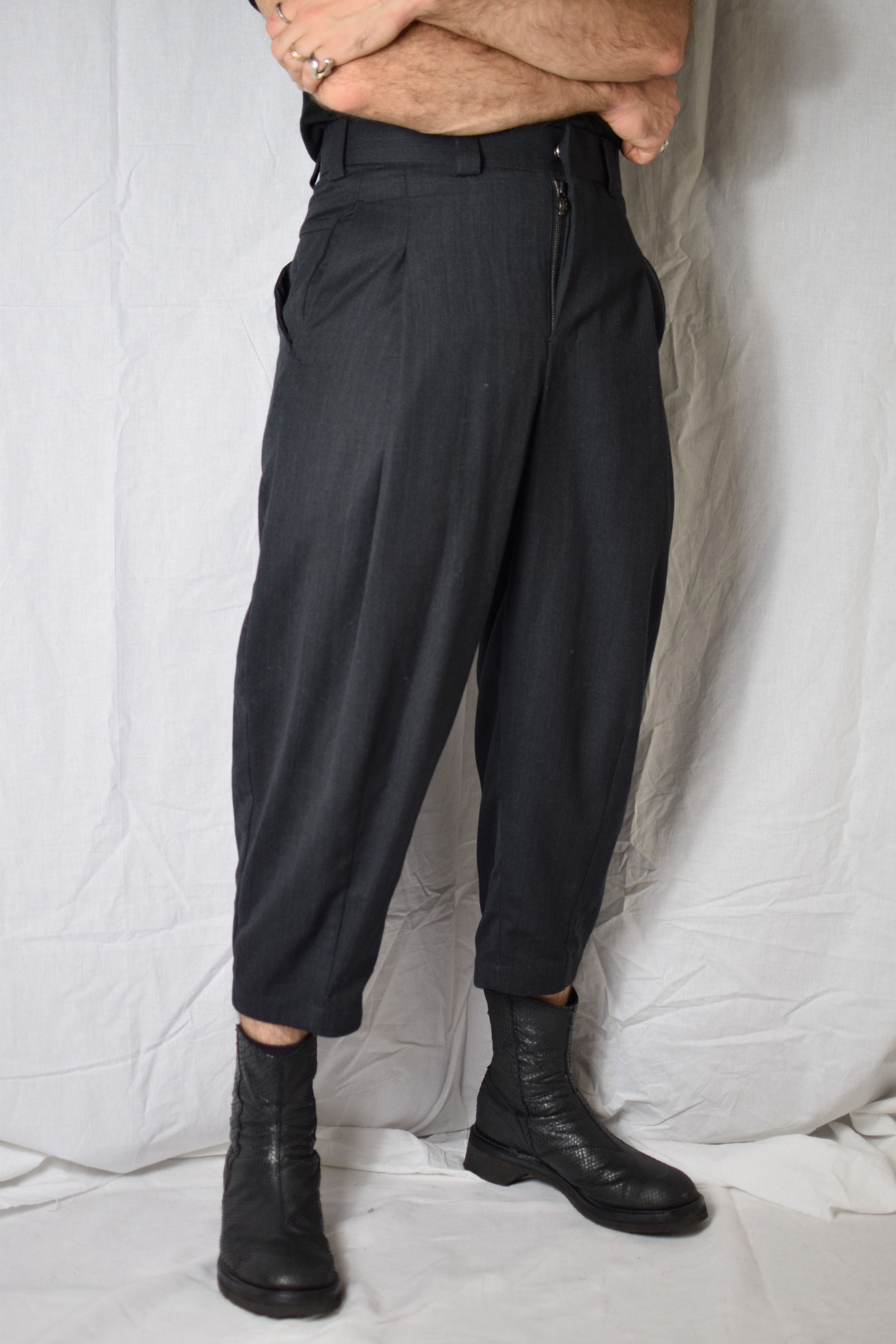 Devoa Devoa AW18 Cropped Wool Pants - PTF-GGB | Grailed