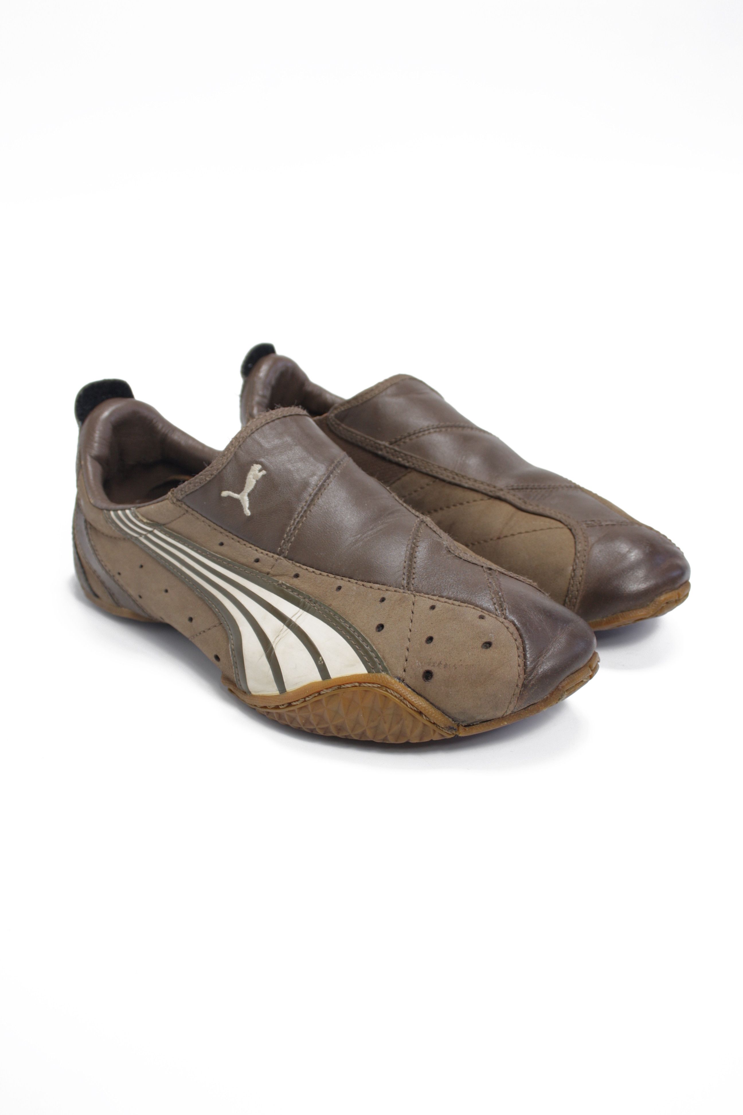 Japanese Brand × Puma × Vintage Puma Asana 2000s Vintage Leather Slip ...
