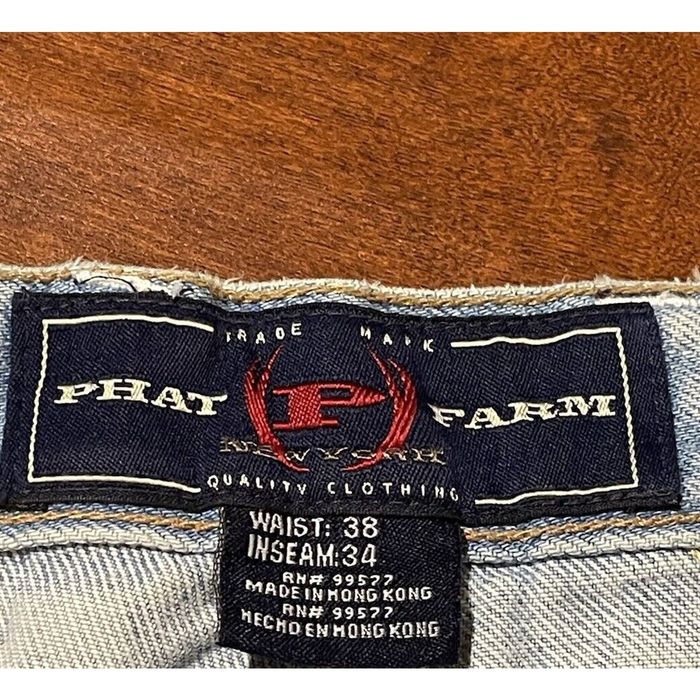 Phat Farm baggy 38x34 PHAT FARM jeans “JNCO style” Skater Jeans | Grailed