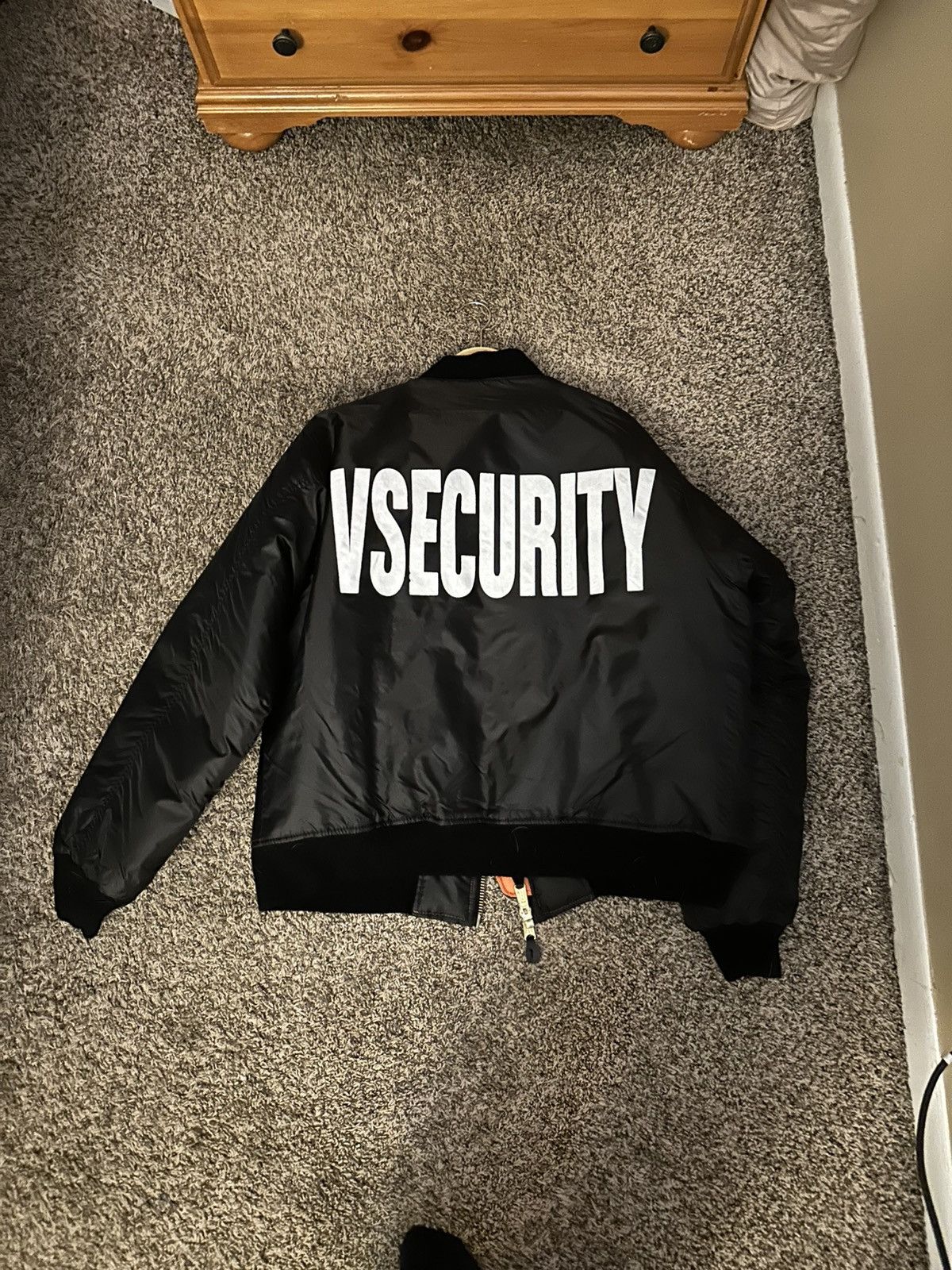 Playboi Carti VSECURITY Bomber Jacket | Grailed