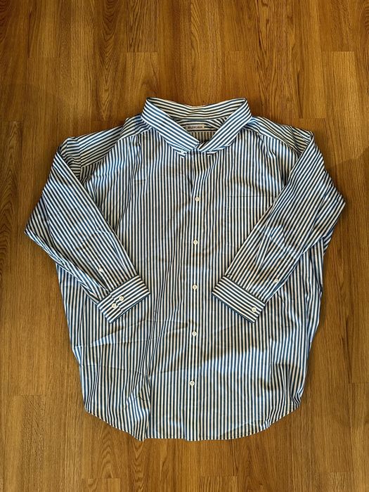 Balenciaga Balenciaga Button Up Logo Shirt | Grailed
