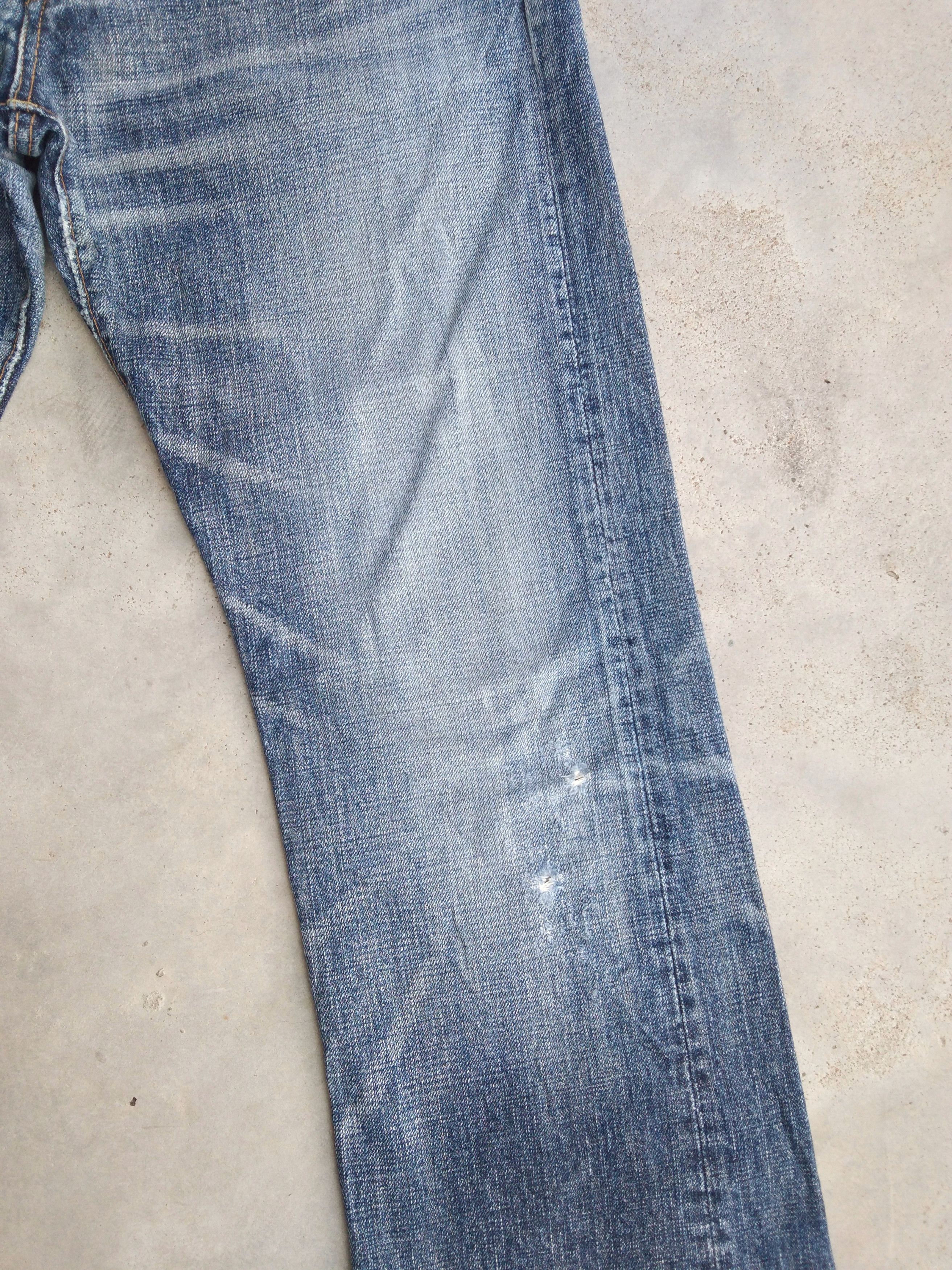 Japanese Brand Vintage Distressed Eternal Faded Blue Boot Cut Jeans ...