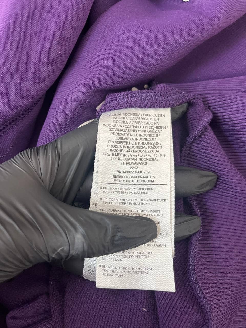 Umbro Umbro Everton FC Purple Sweatshirt Crewneck Chang Size L | Grailed