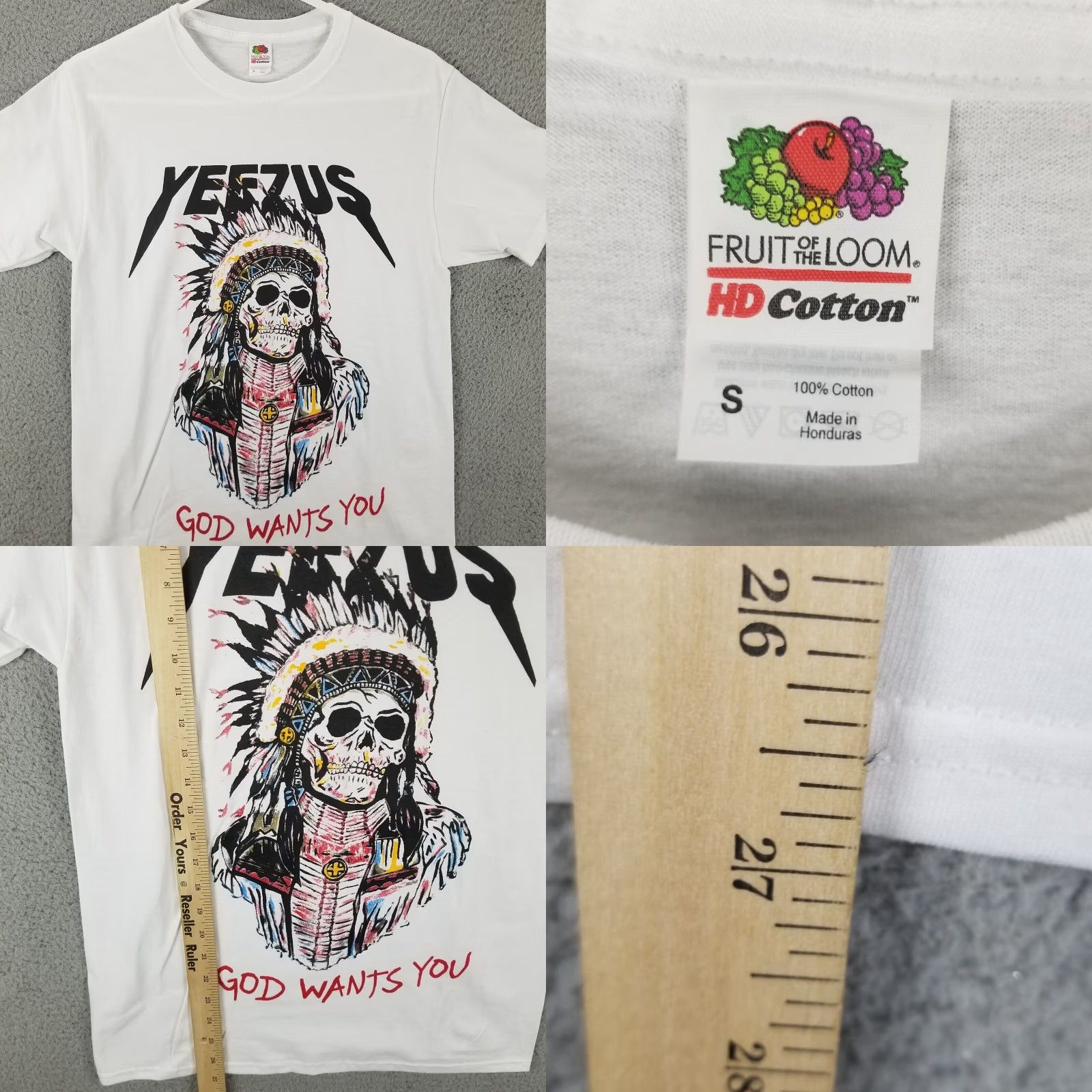 Vintage Kanye West Mens Small Shirt God Wants You Yeezus Tour | Grailed