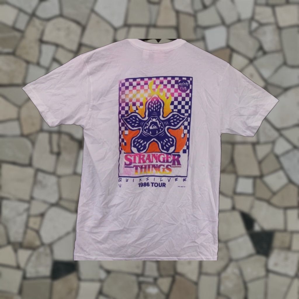 Quiksilver Stranger Things Quicksilver Mens Shirt XL Extra Large Double ...