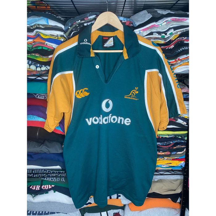Canterbury Of New Zealand Vintage Australia Wallabies Canterbury Large Rugby Jersey | Grailed