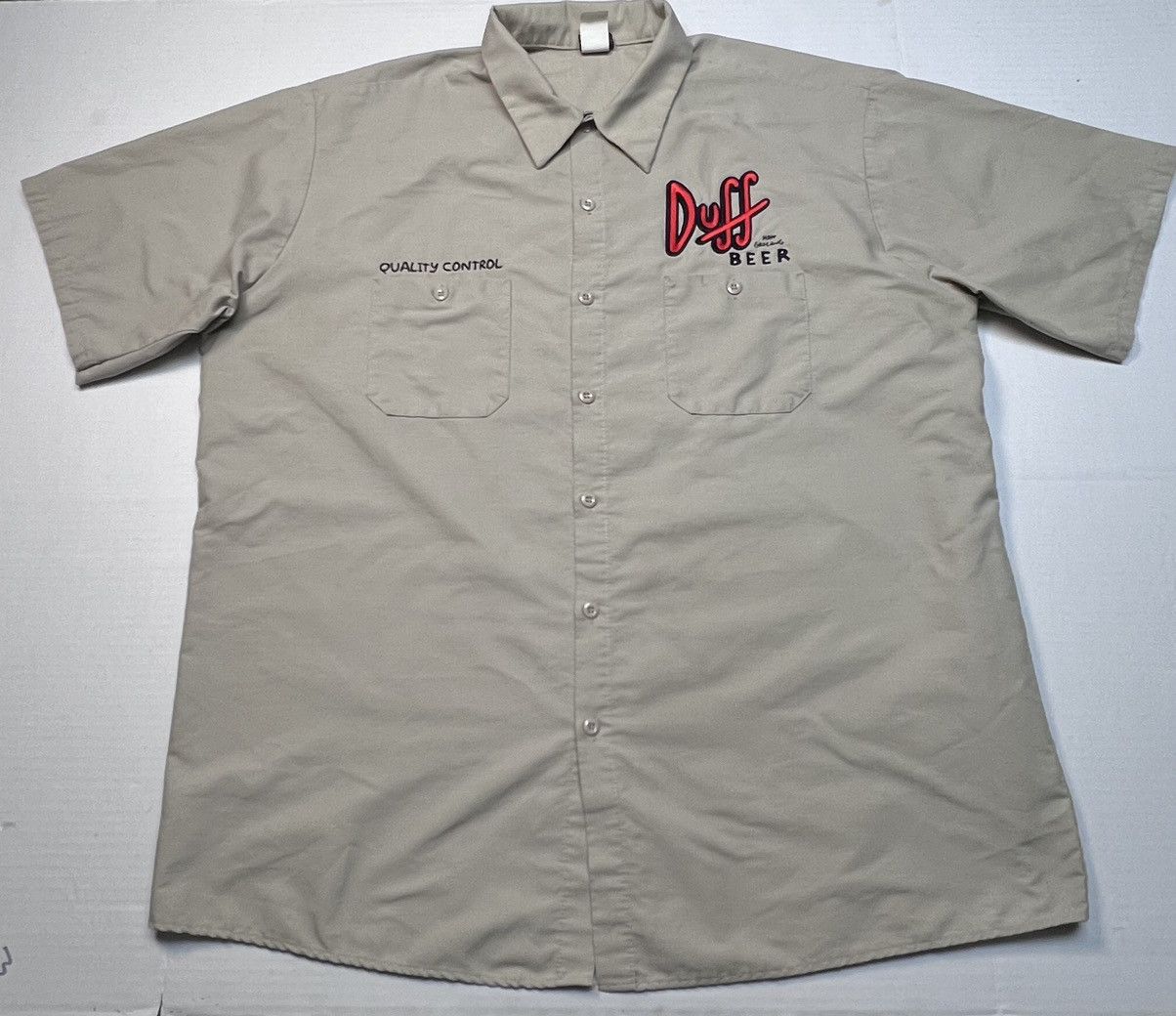 Universal Studios Universal Studios Simpsons Quality Control Duff Beer ...