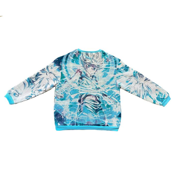 Custom Killua Tapestry Sweater Hunter x Hunter | Grailed
