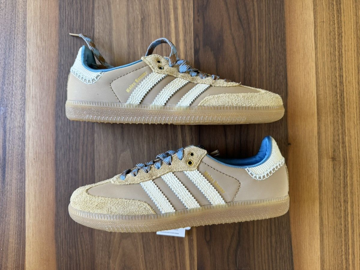 Adidas Adidas Samba Wales Bonner Desert White Brown Size 6.5M | Grailed