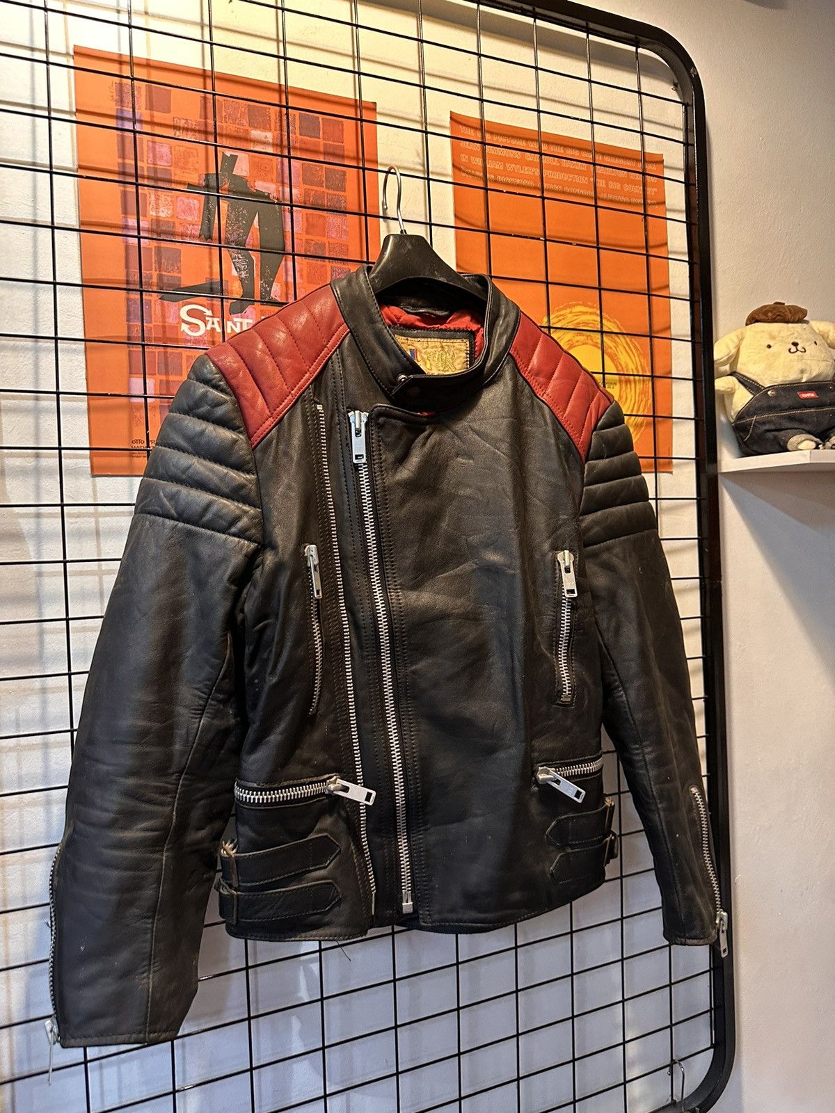 Vintage VINTAGE Leather Motorcycle Cafe Racer 80s | Grailed