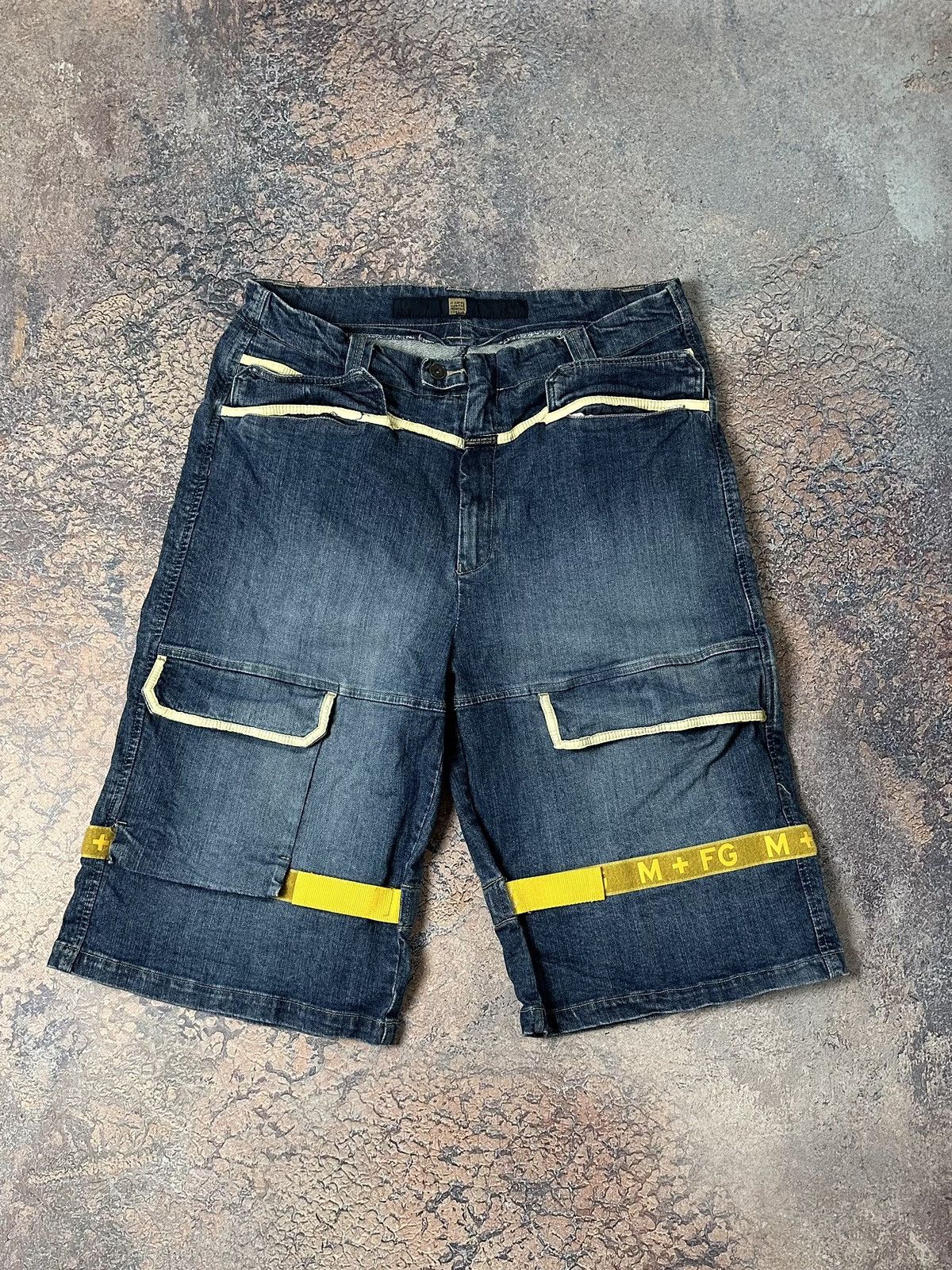 Vintage Vintage Marithe Francois Girbaud Denim Cargo Shorts 90s | Grailed