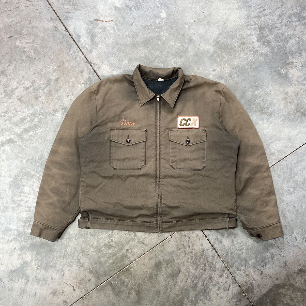 Made In Usa × Vintage Vintage Red Kap Work Jacket Faded Workwear 80s ...