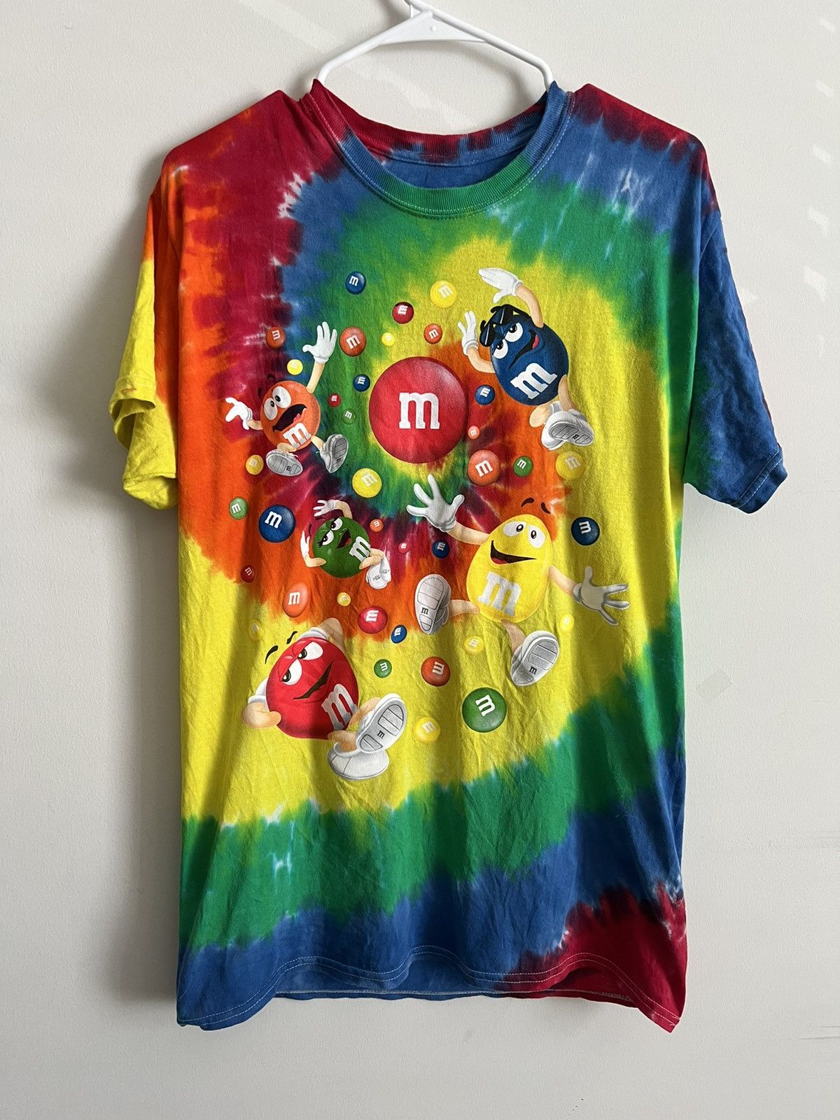 Liquid Blue Vintage Liquid Blue Type M&Ms Candy Promo Tie Dye Shirt ...
