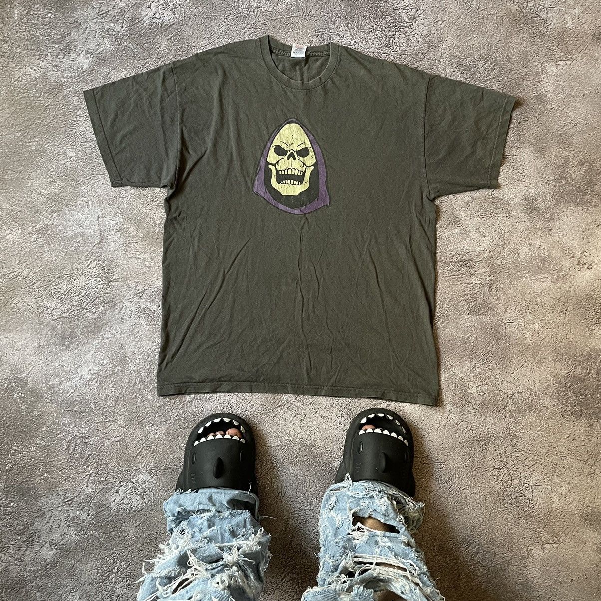 Vintage Vintage Y2K SKETON CREEPY FACE Horror Psycho SKELETON 90S | Grailed
