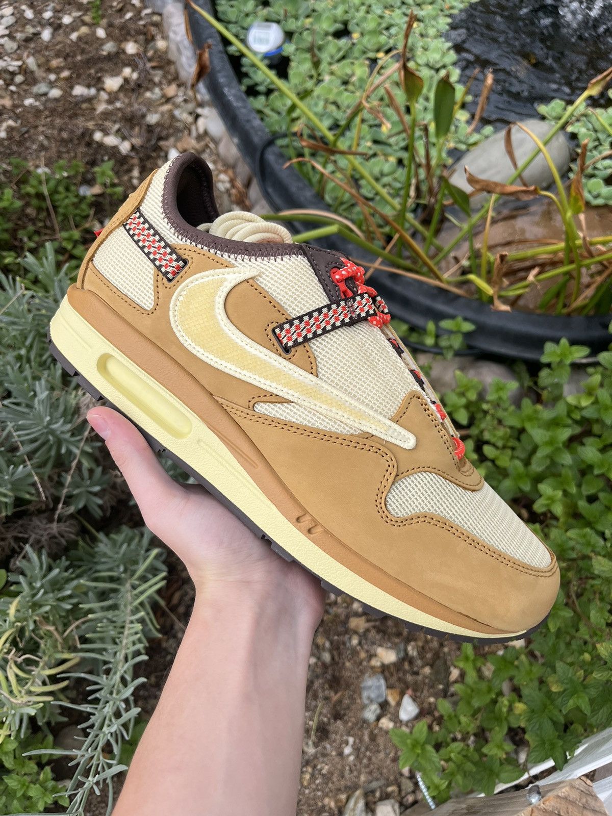 Nike Nike Air Max 1 Travis Scott Cactus Jack Wheat Lemon Drop | Grailed