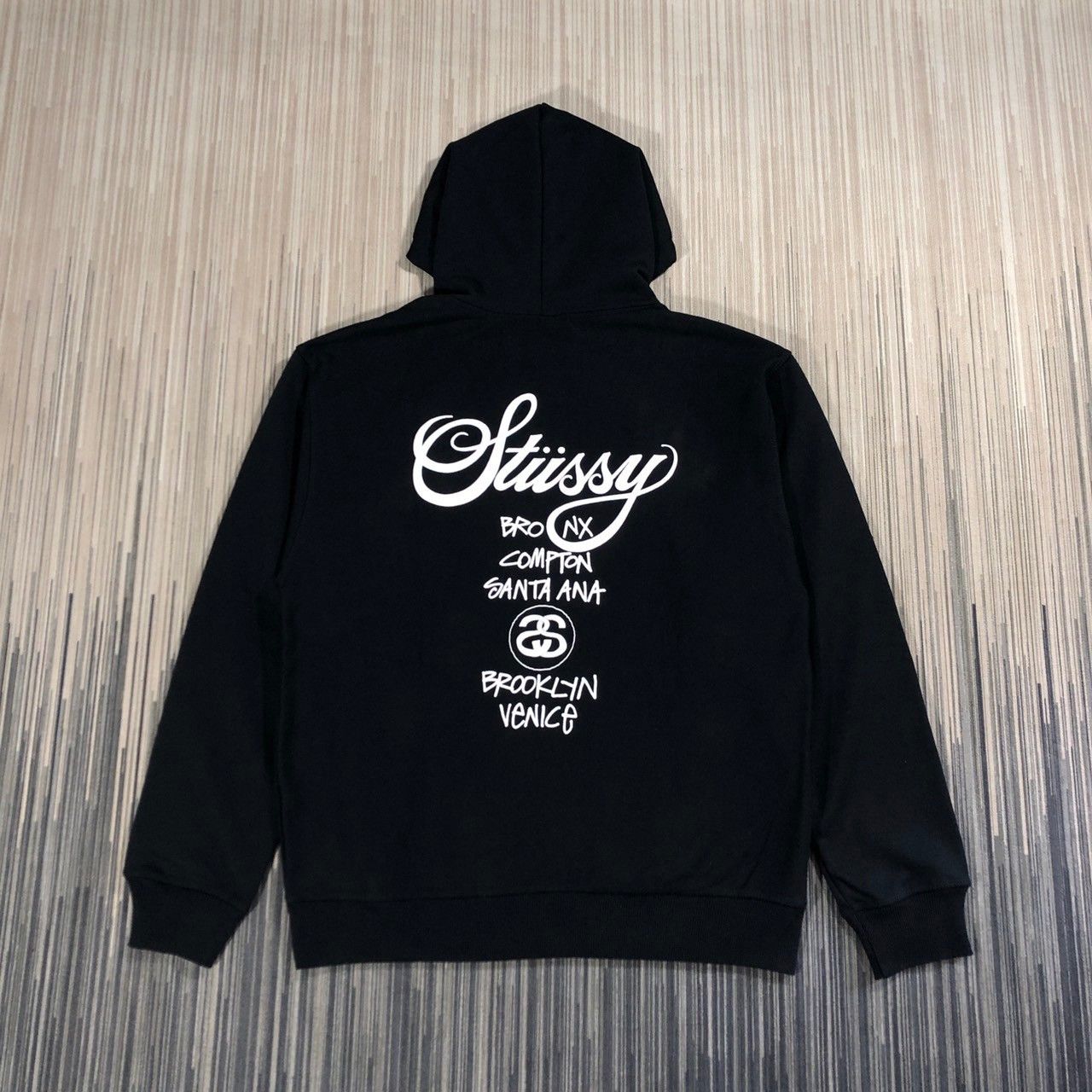 Streetwear × Stussy Stussy World Tour Hoodie | Grailed