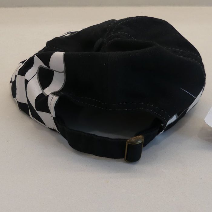 Vintage AJM International Racing Black Adjustable Buckle Hat | Grailed